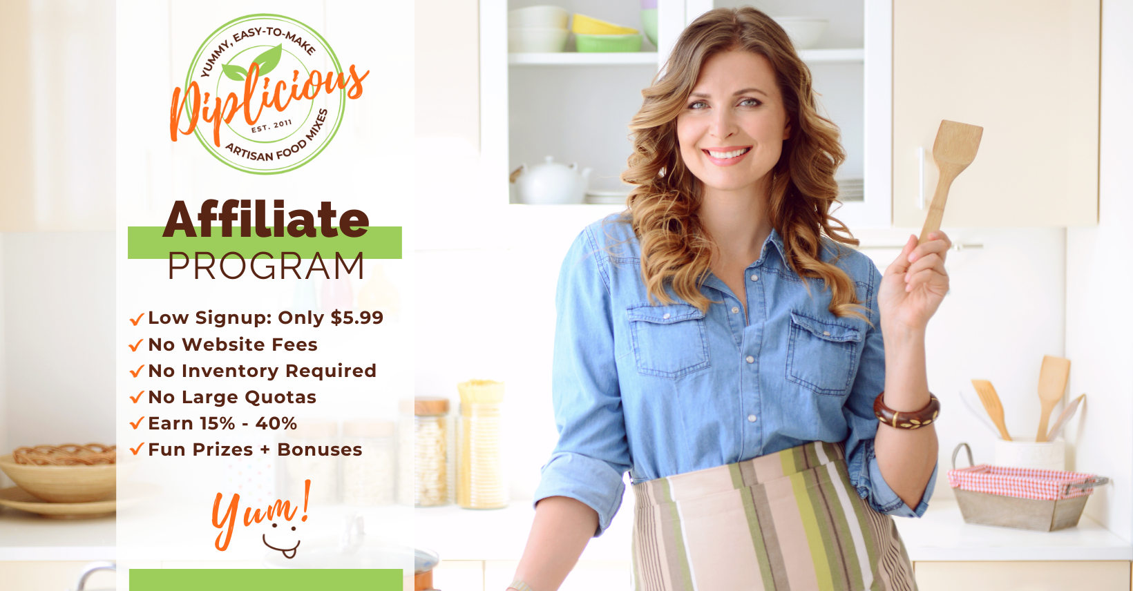 Diplicious - Yummy, Easy-to-Make Artisan Food Mixes