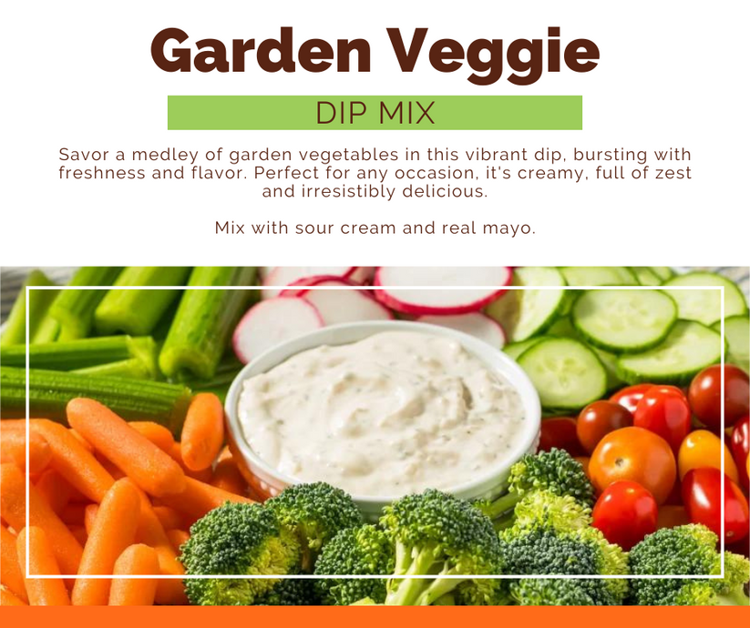 Garden Veggie Dip Mix – Diplicious