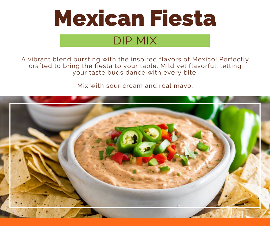 Mexican Fiesta Dip Mix – Diplicious