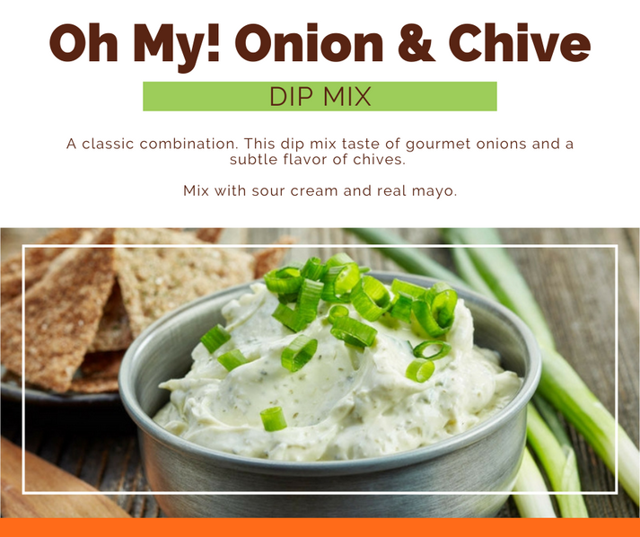 Oh My! Onion & Chive Dip Mix – Diplicious