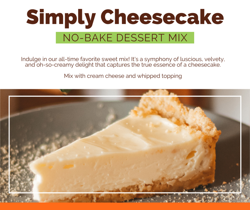 Simply Cheesecake No-Bake Dessert Mix – Diplicious