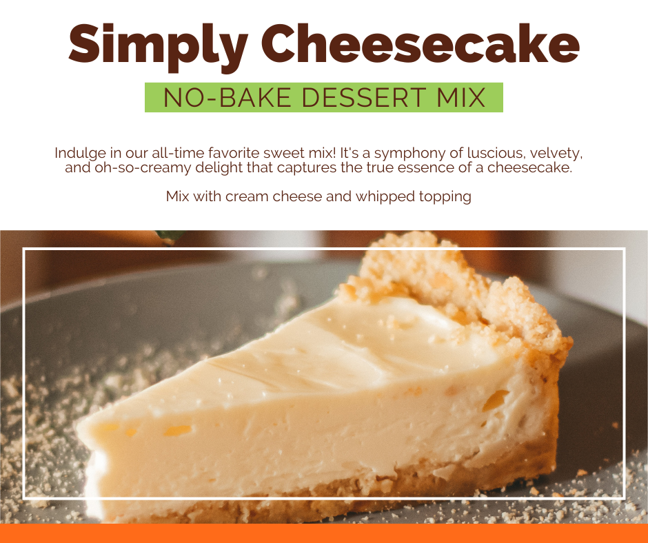 Simply Cheesecake No-Bake Dessert Mix – Diplicious