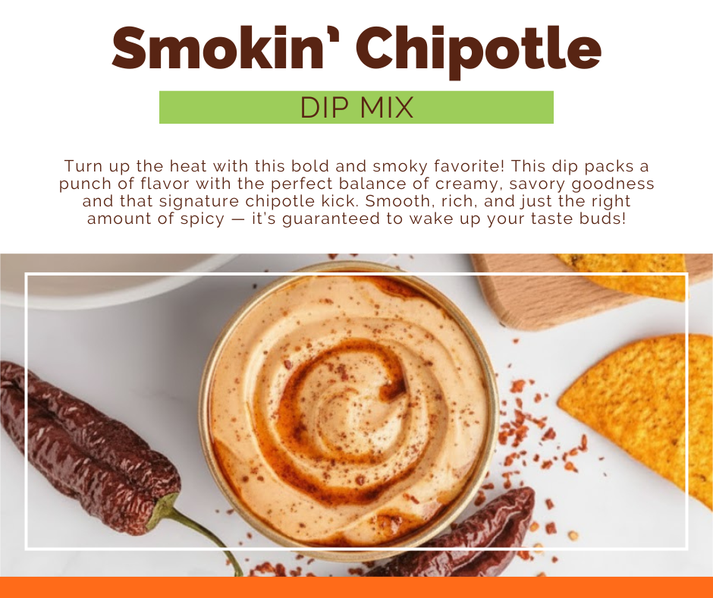 Smokin’ Chipotle Dip Mix – Diplicious